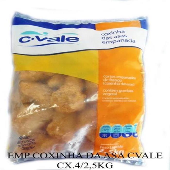 EMP COXINHA DA ASA C.VALE CX 4/2,5KG
