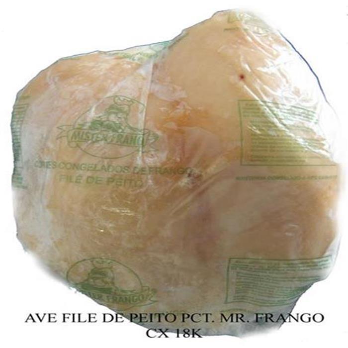 AVE FILE DE PEITO IND. MR. FRANGO CX 18K