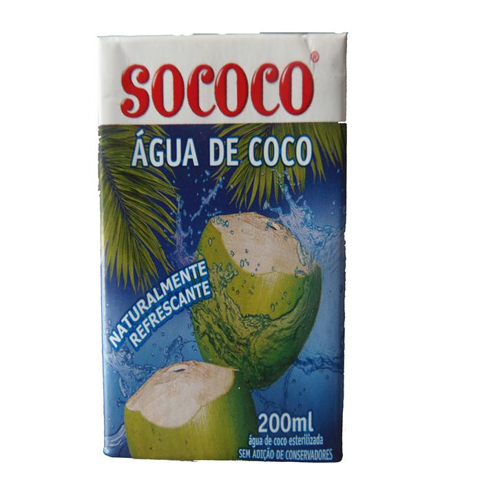 AGUA DE COCO SOCOCO CX.24/200ML