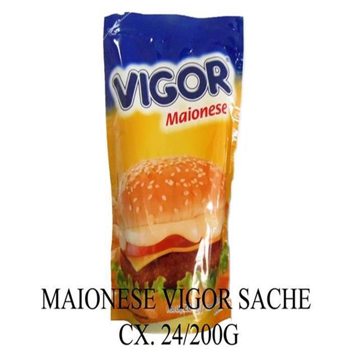 MAIONESE VIGOR SACHE CX. 24/200G