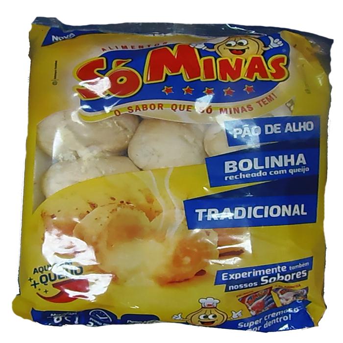 PAO DE ALHO SO MINAS C/ QUEIJO CX12/300G